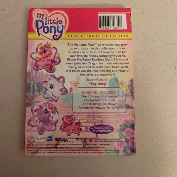 My Little Pony | Media | My Little Pony G3 Classic Movie Collection Dvd ...